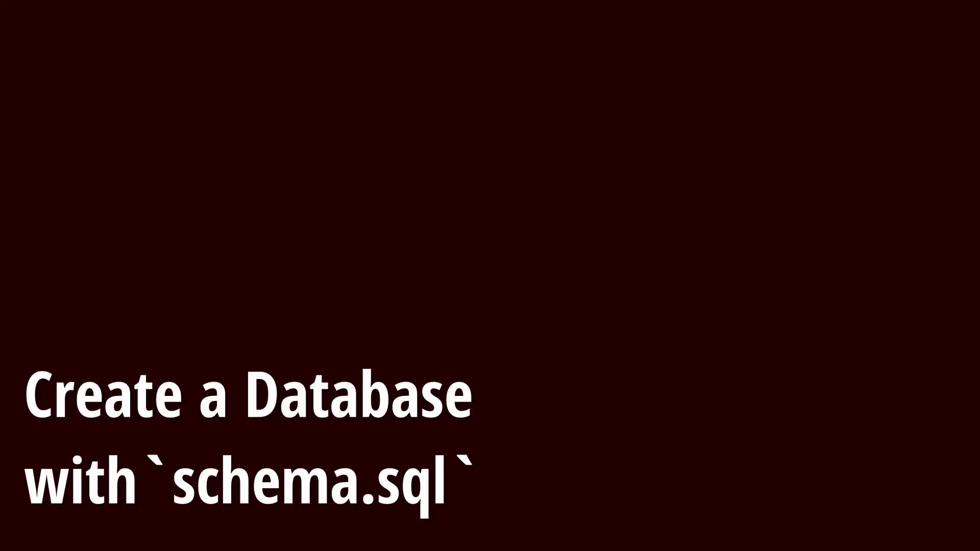 E-Commerce Back End Demo