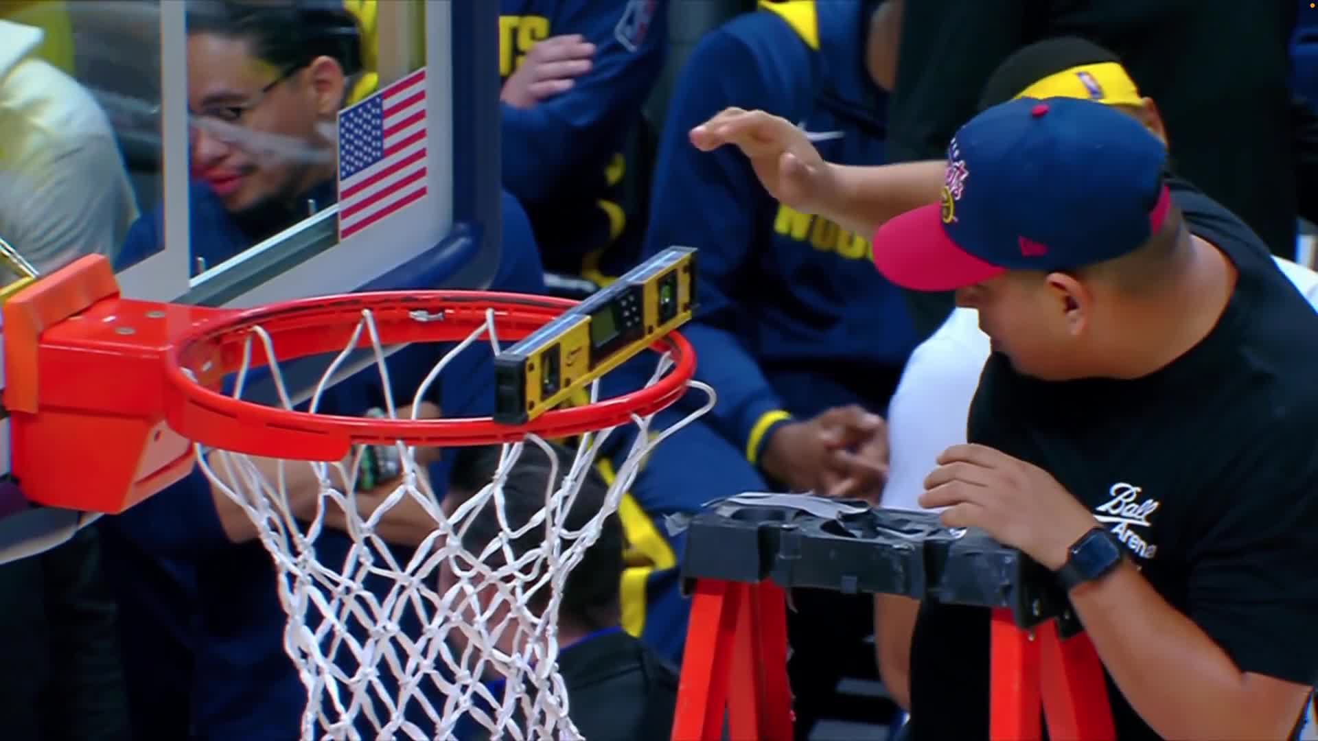 Watch [Highlight] Robert Williams hangs on the rim and tilts the rim | Streamable