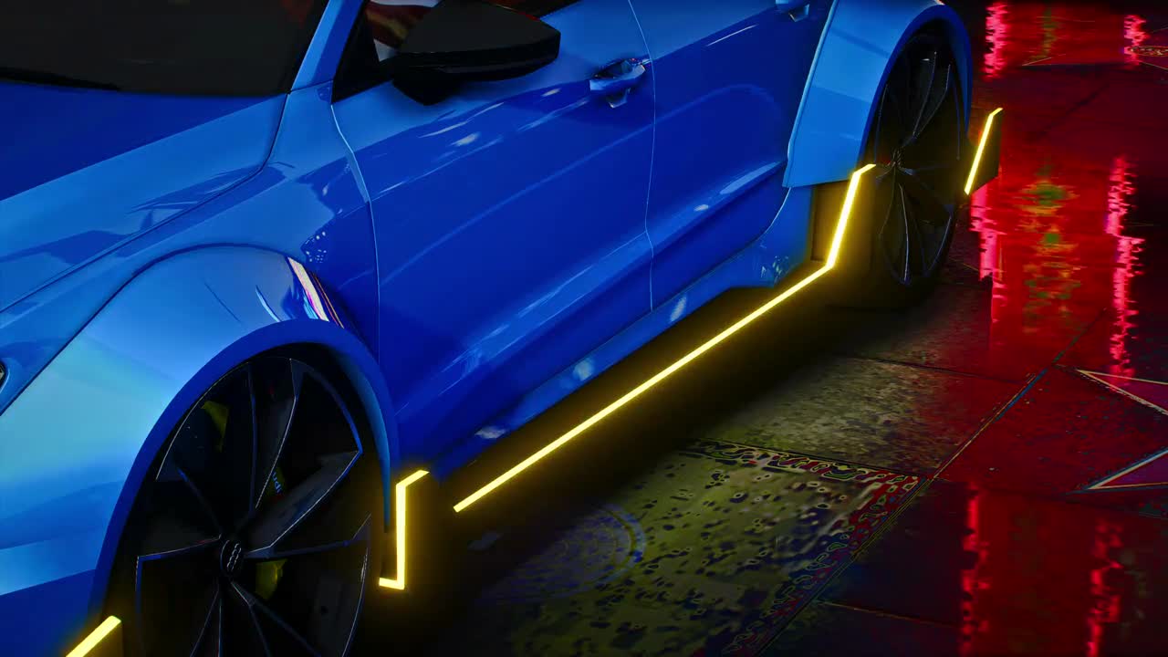 Audi rs7 Beast Edition with Animated lights | ItzAhmad_2002