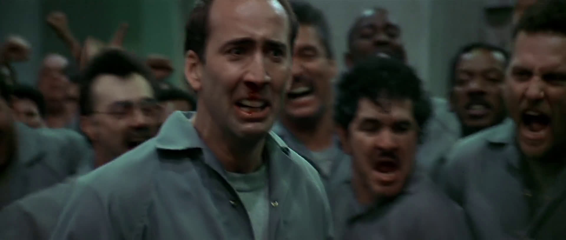 Nicolas Cage playing Sean Archer playing Castor Troy