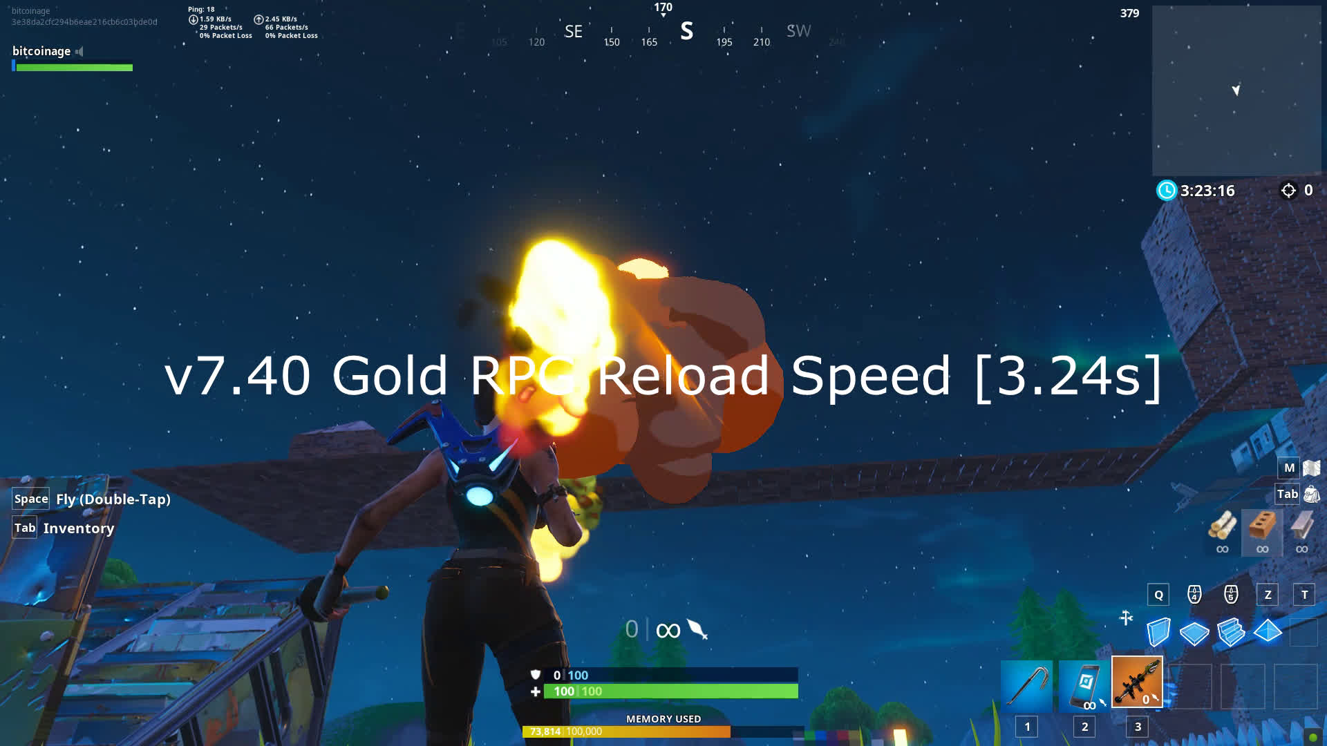new rpg reload speed