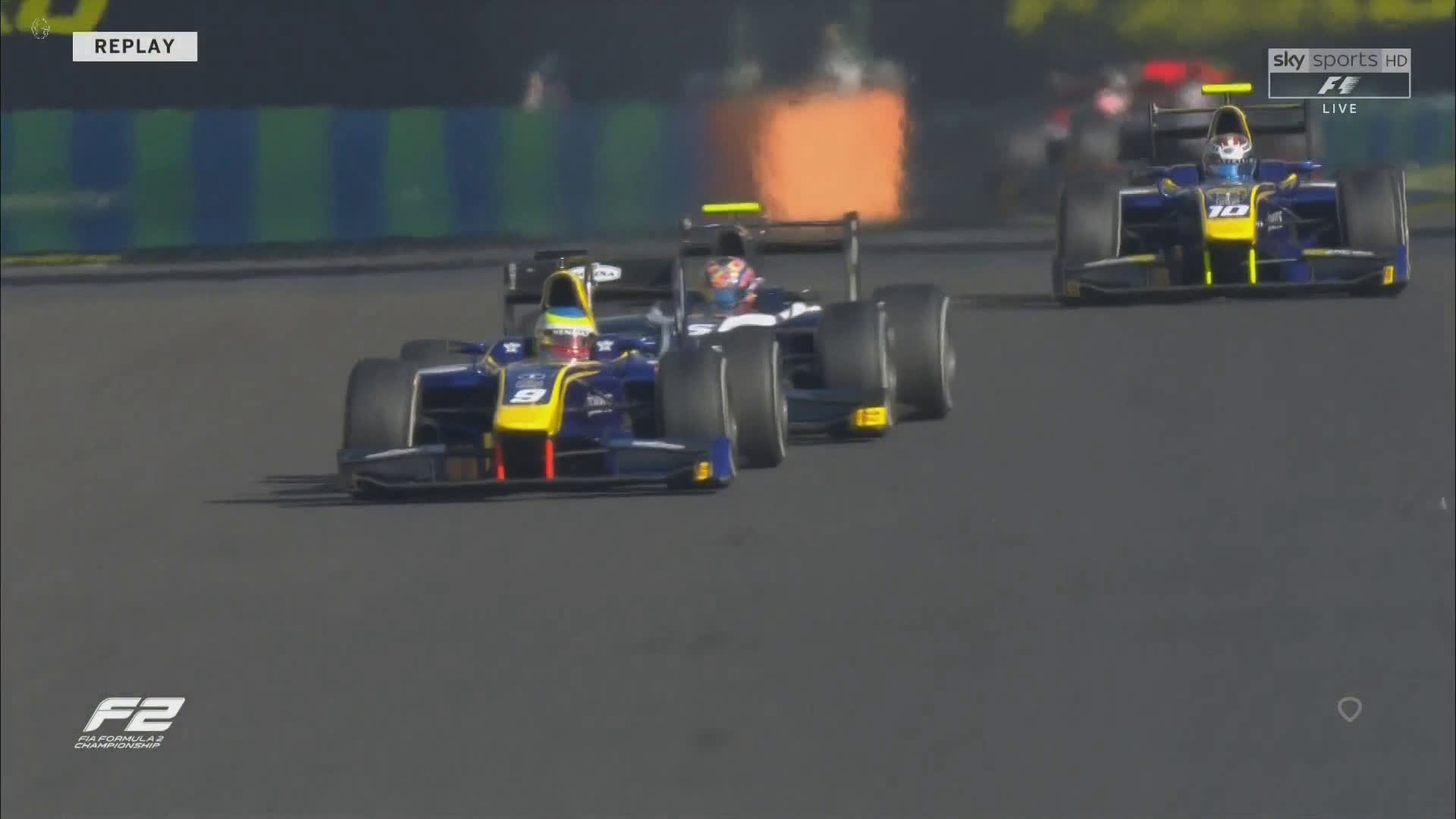 F2 Hungary Feature - Markelov Crash