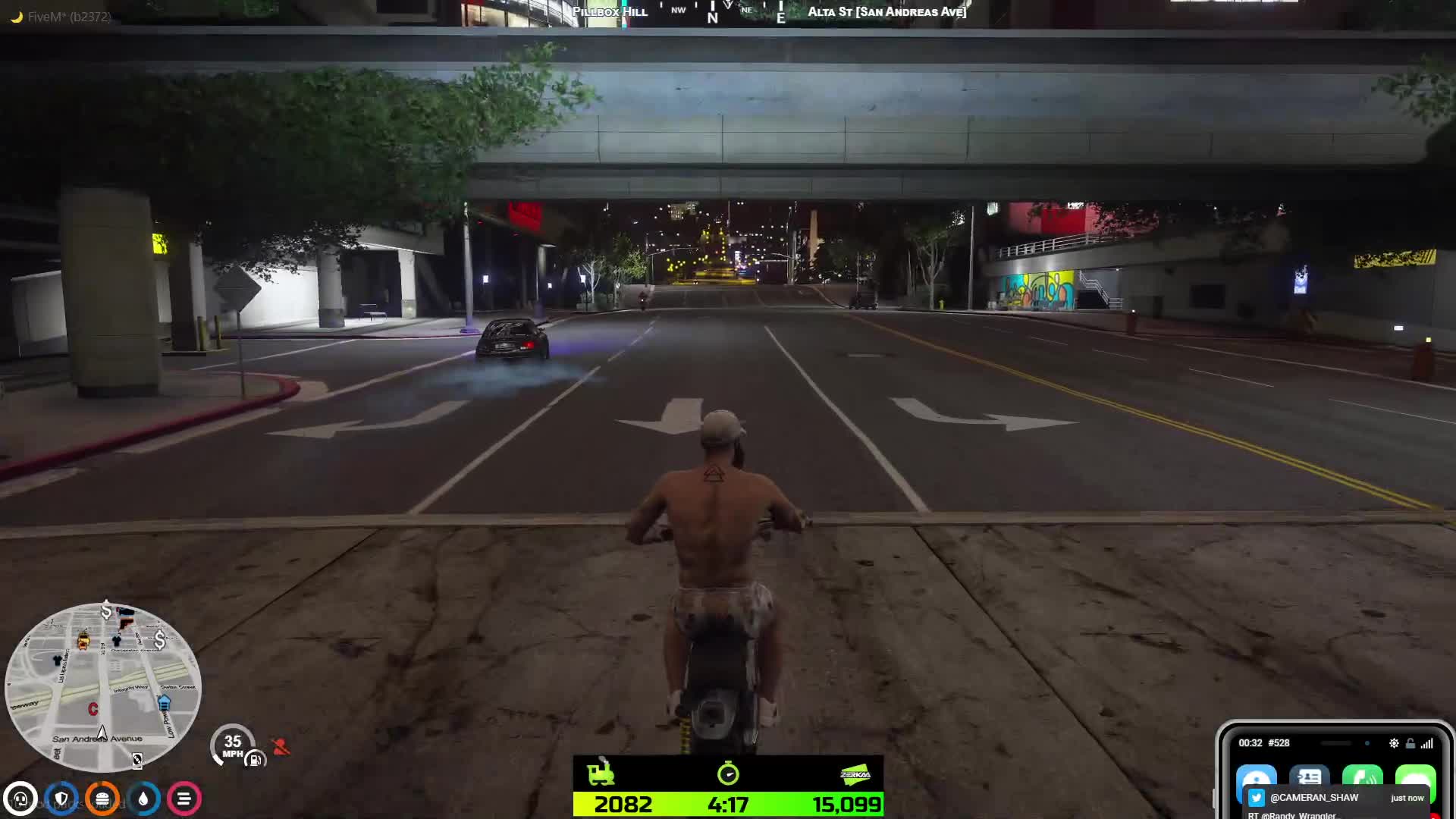 This is Randy Bullet from CG...