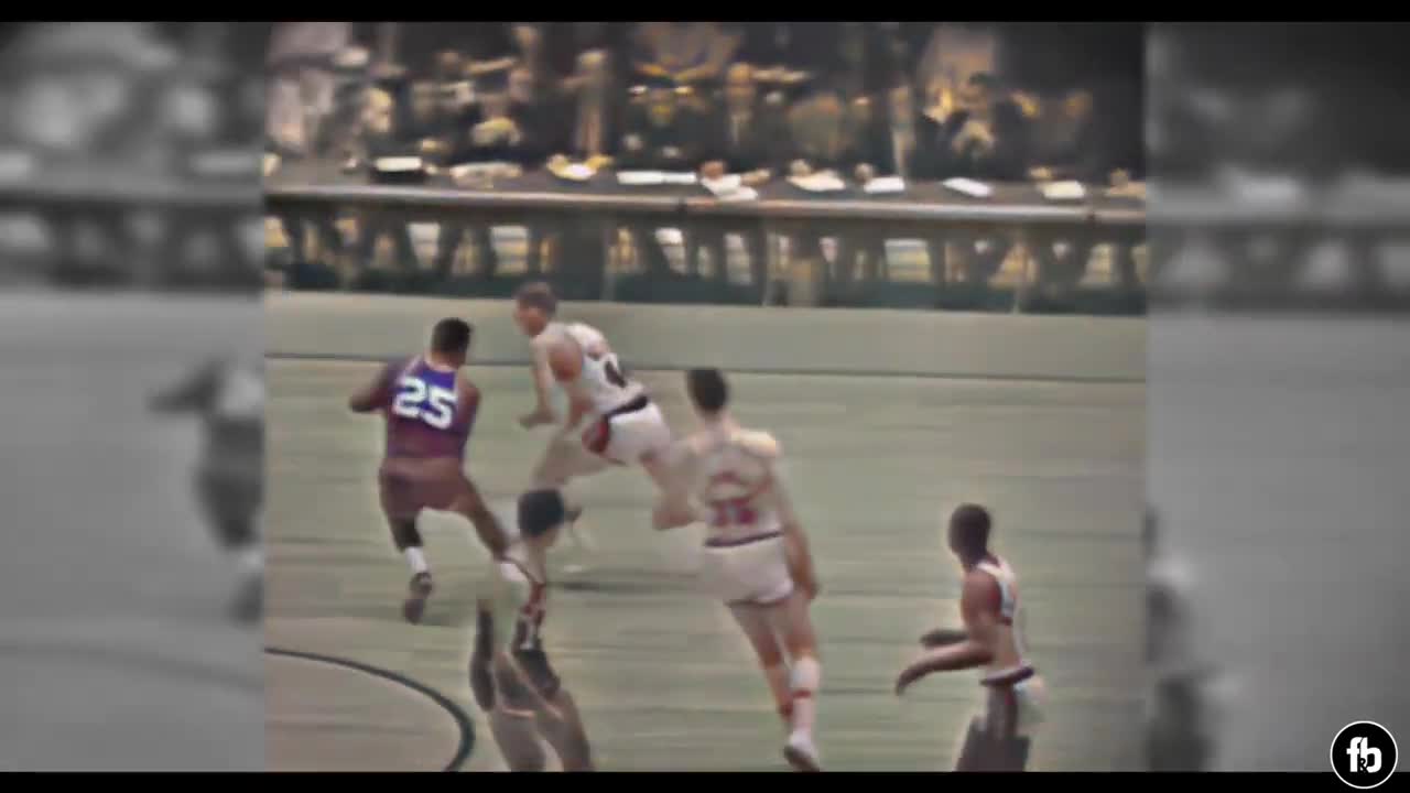 Two minutes of Jerry West pull-up jumpers