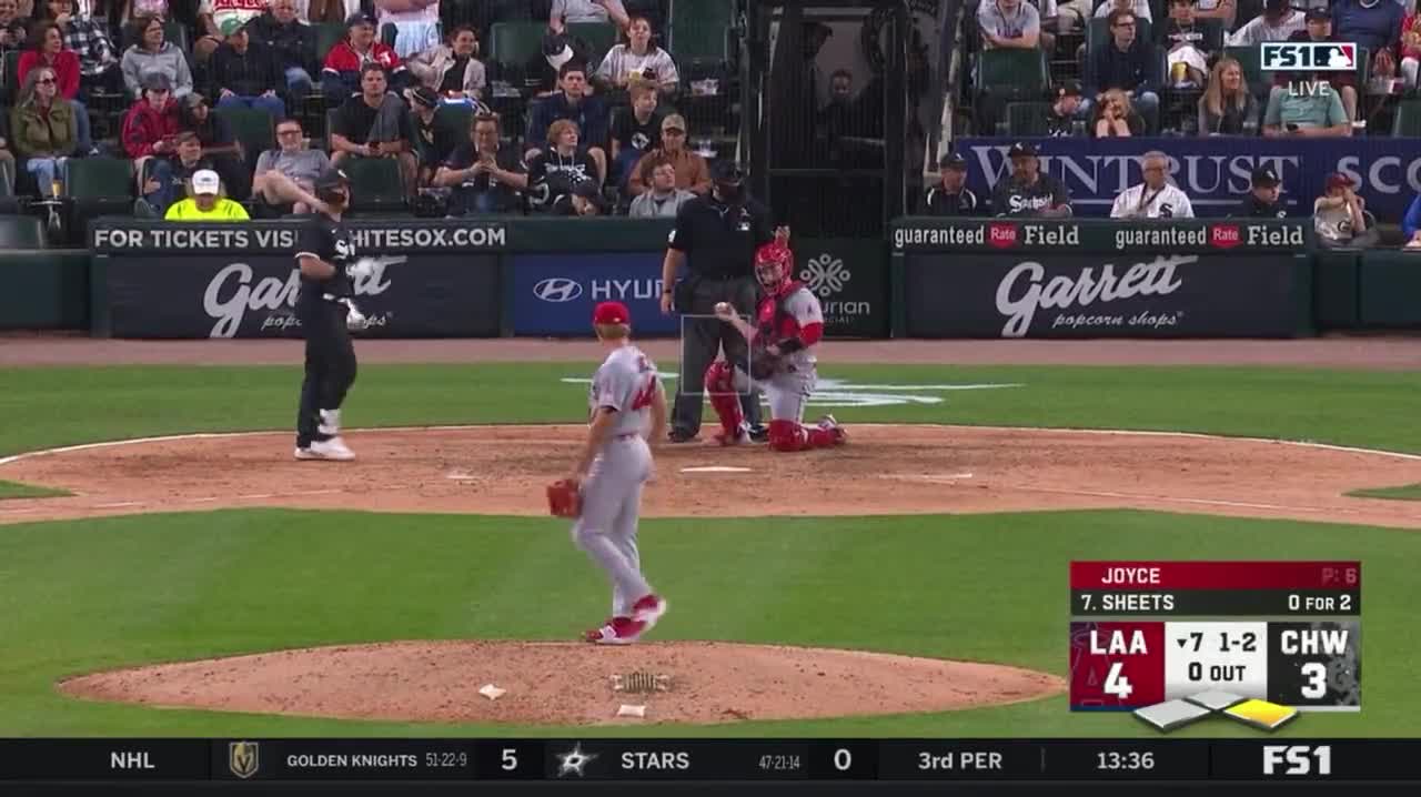 Ben Joyce’s first career strikeout.