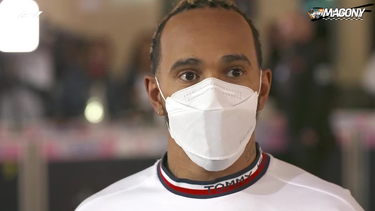 Lewis Hamilton post-qualifying interview: "Quite happy with today"