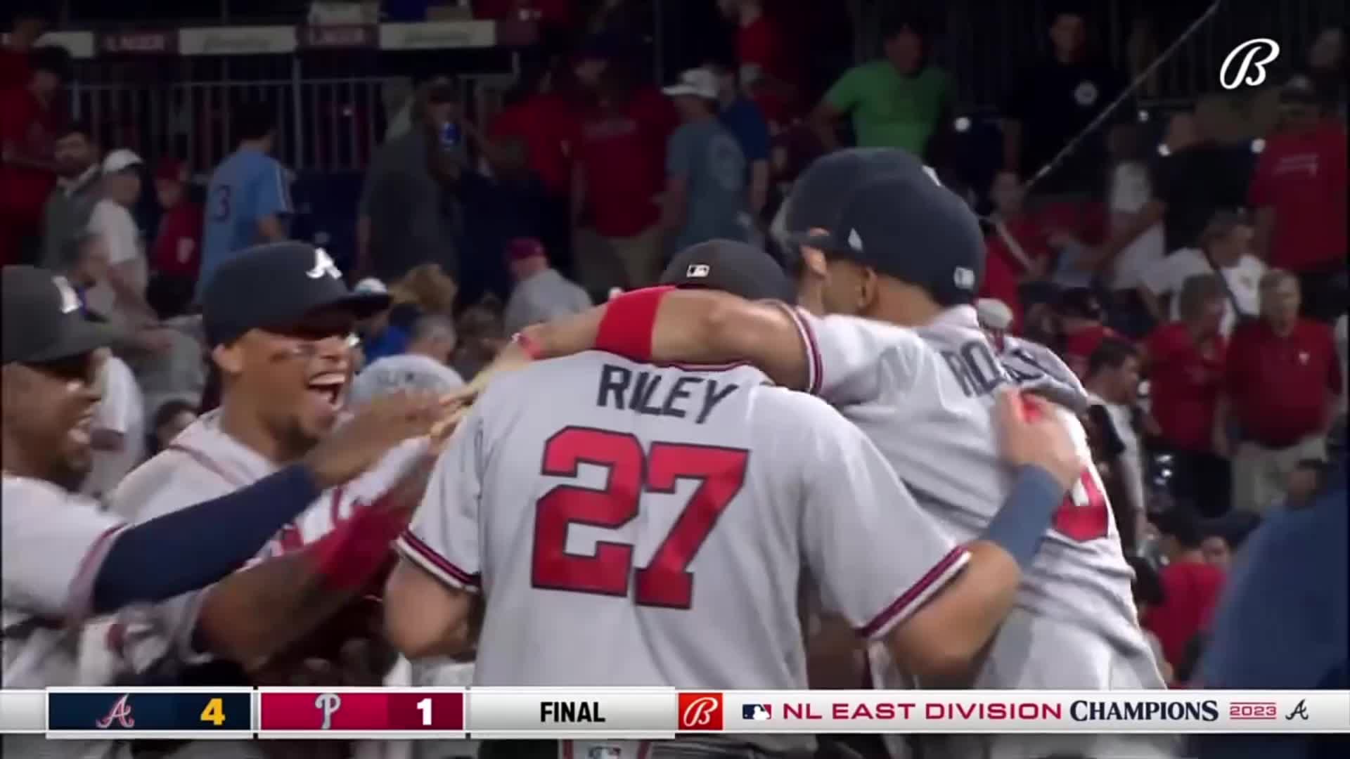 Watch The Atlanta Braves are NL East champions for the sixth straight season, here's the final ...