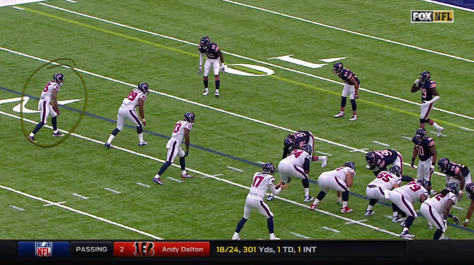 Will Fuller jailbreak screen pass