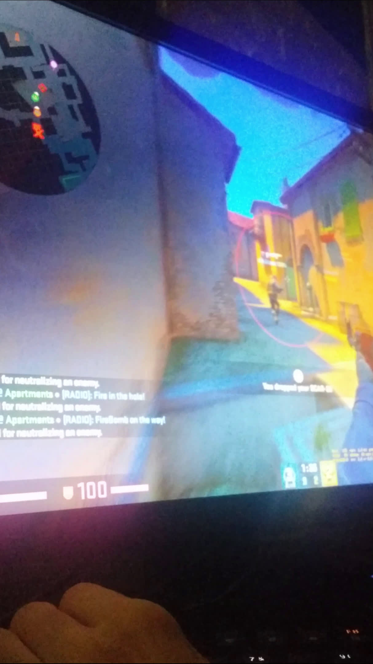 9/28/2020 on Gamersclub with 300 ping, 40 frags everygame