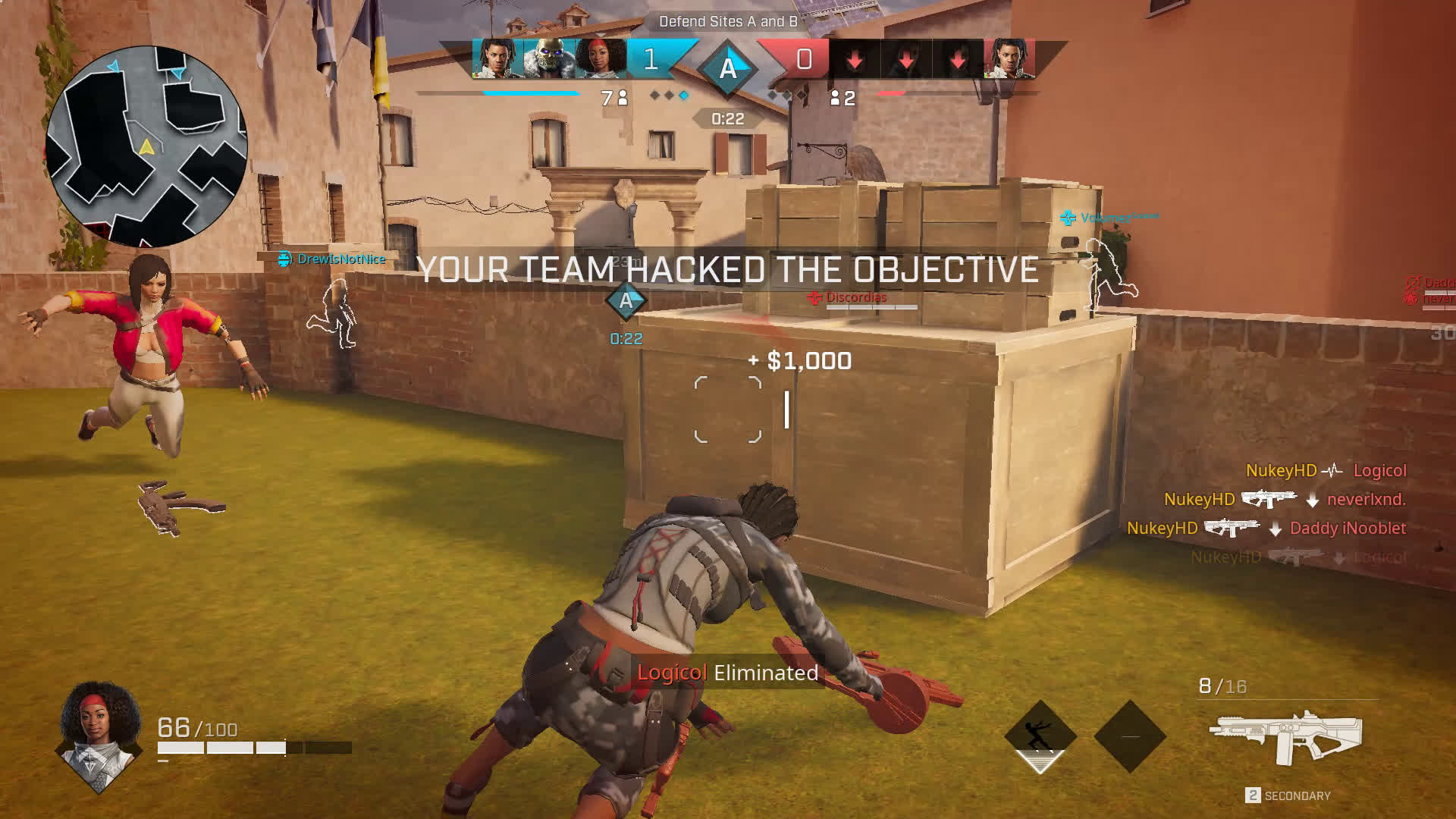 The Flank Squad Wipe