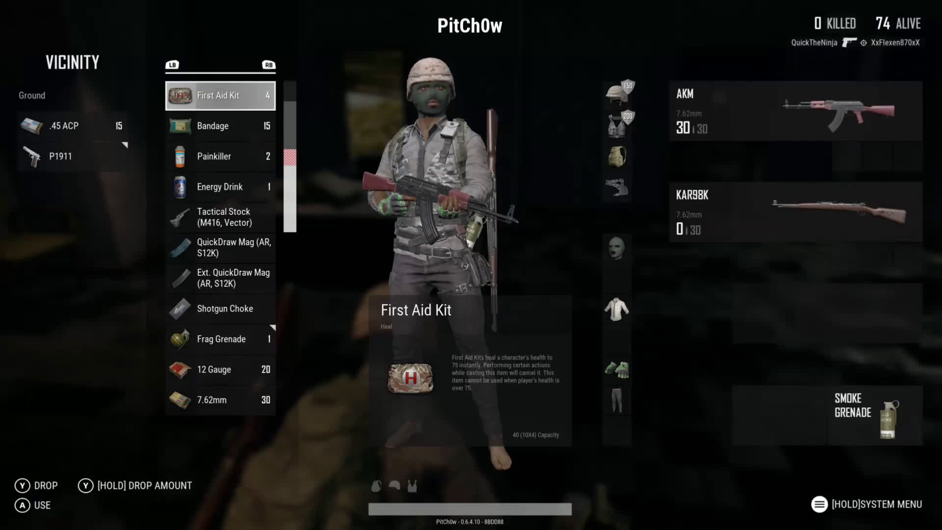 First Aid Kit Baiting - PUBG