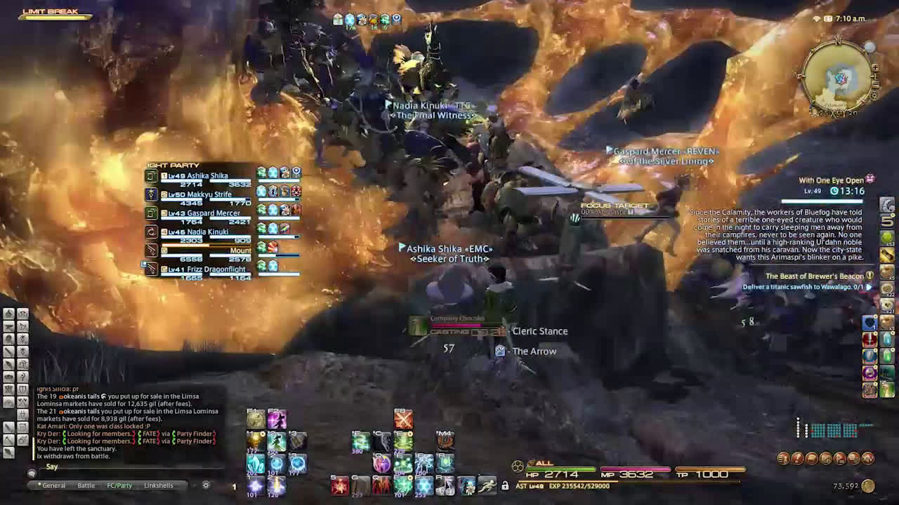 North Thanalan FATE train