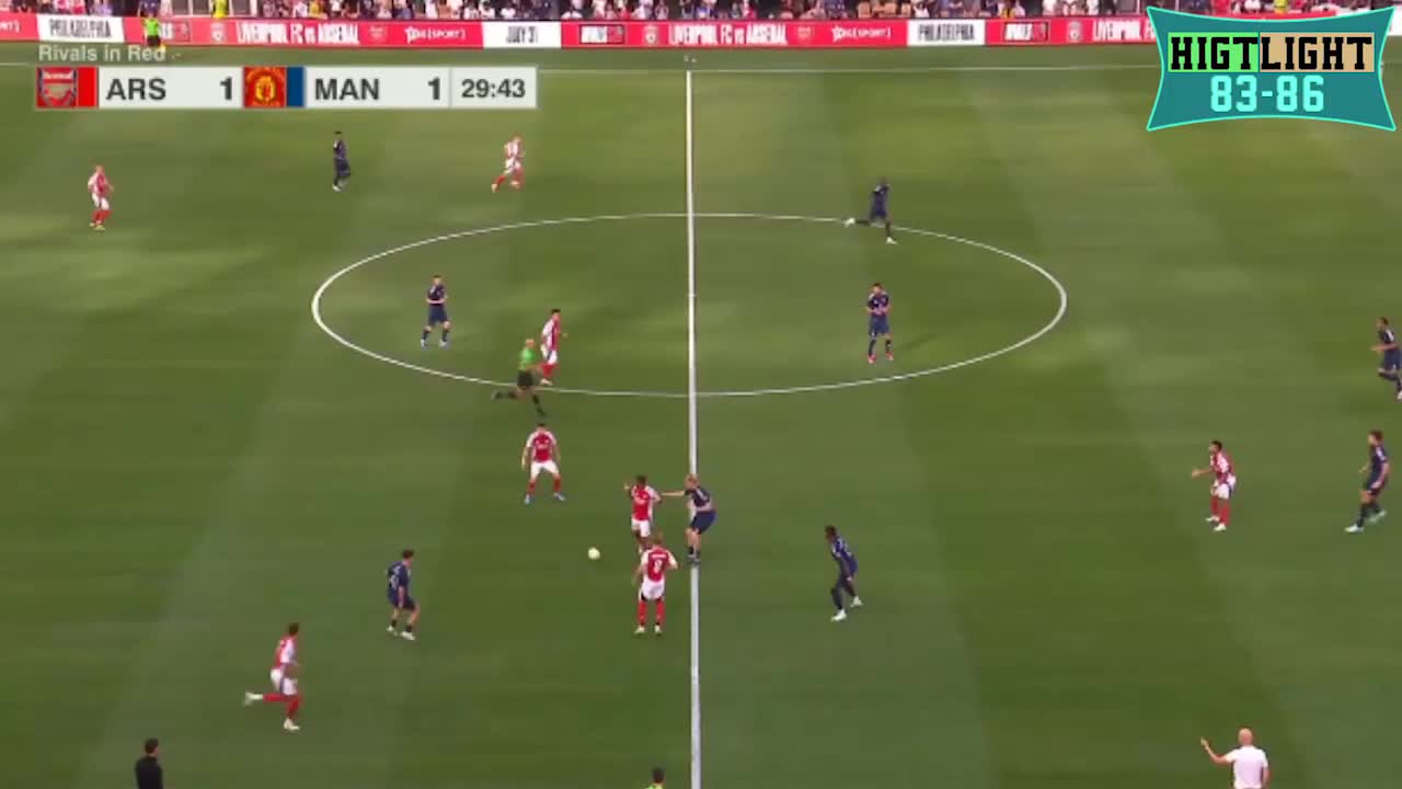 Watch M.U vs Arsenall 1-2 Highlights & All Goals 2024 HD 🔥 Gabriel Martinelli Goal | Streamable