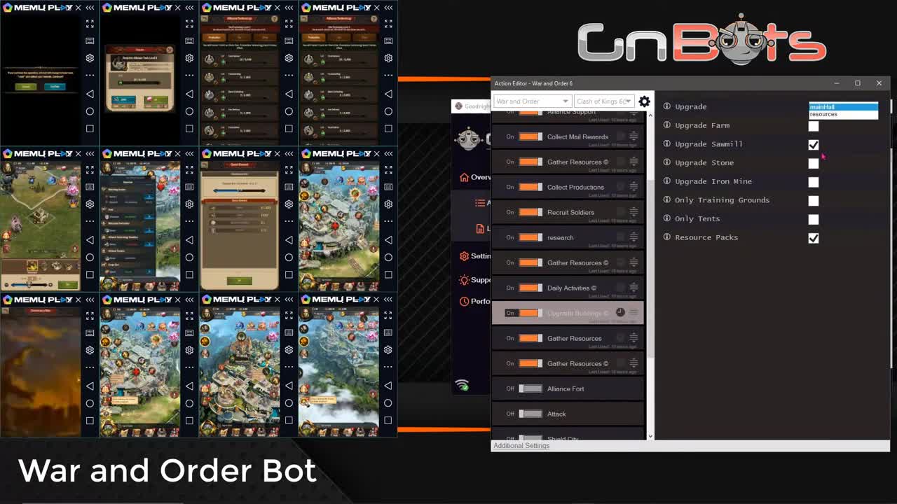 [Farming Bot] War and Order Bot Updated for 2023!