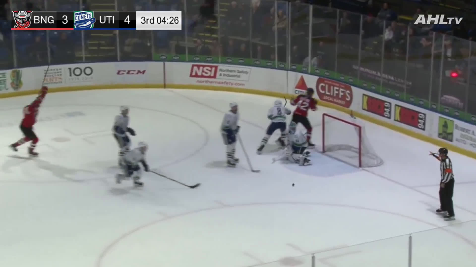 G17 - Binghamton goal - 4-4 Tie - Baddock