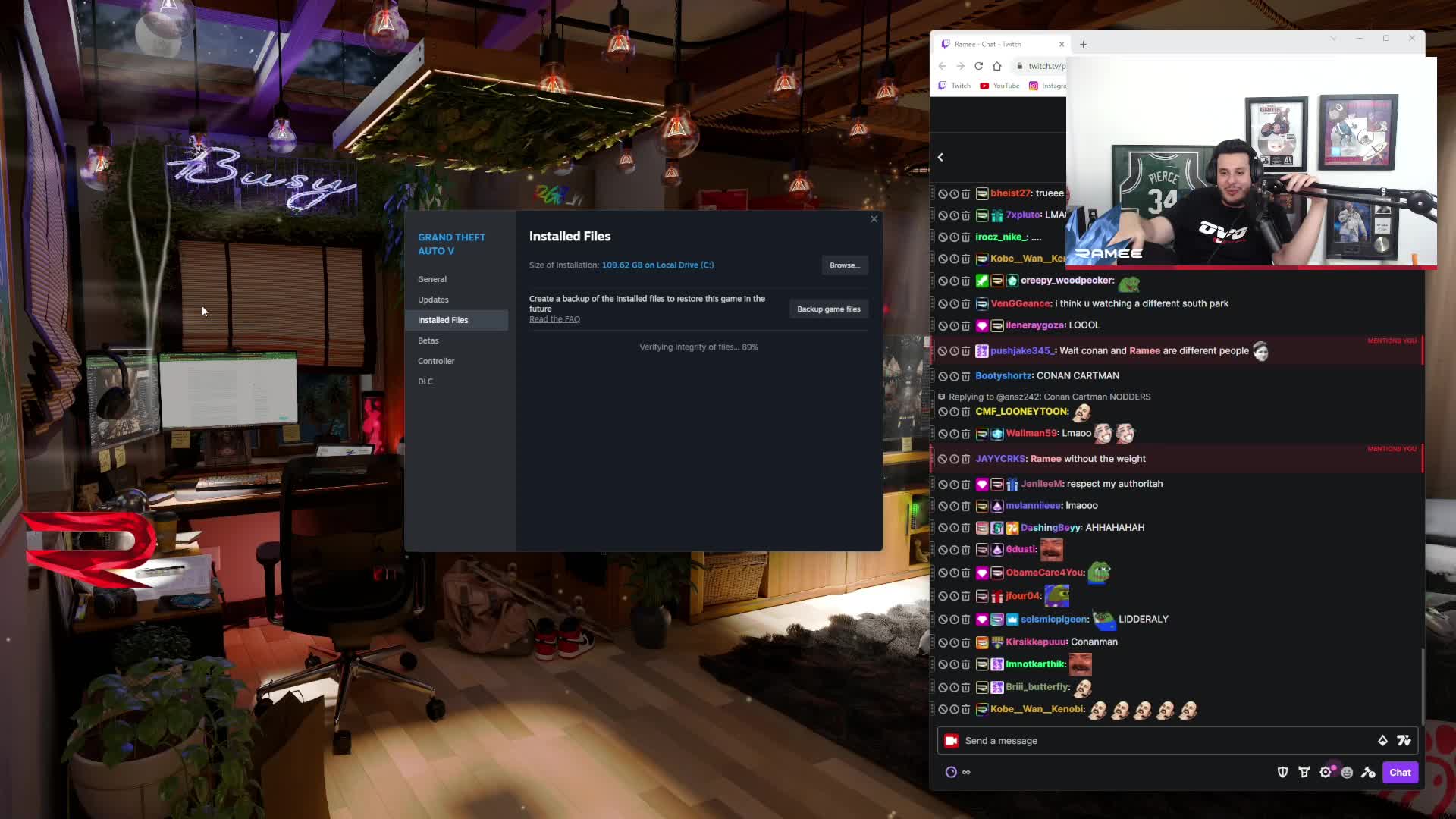 Watch Timmac asks Ramee why he doesnt play more Conan Clarkson | Streamable