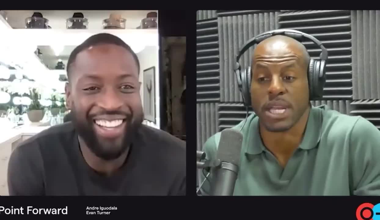 Andre Iguodala, Dwyane Wade, Evan Turner Point Forward Podcast discuss ...