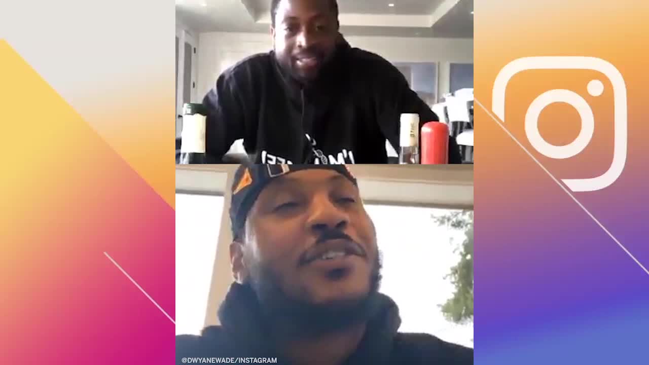 Melo tells story of LeBron saving him from drowning while on Banana Boat