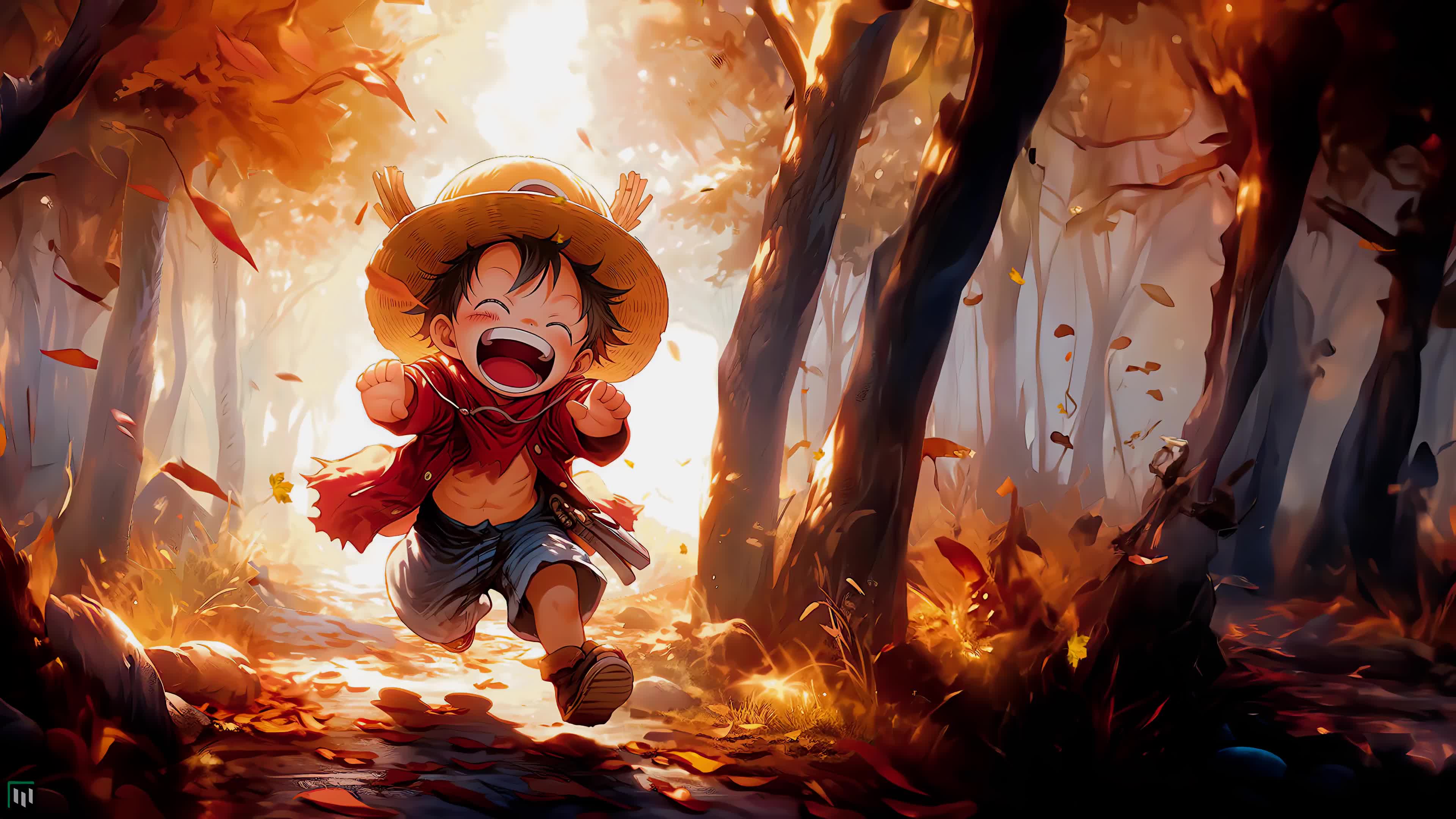 Watch Luffy Kid - One Piece Live Wallpaper | Streamable