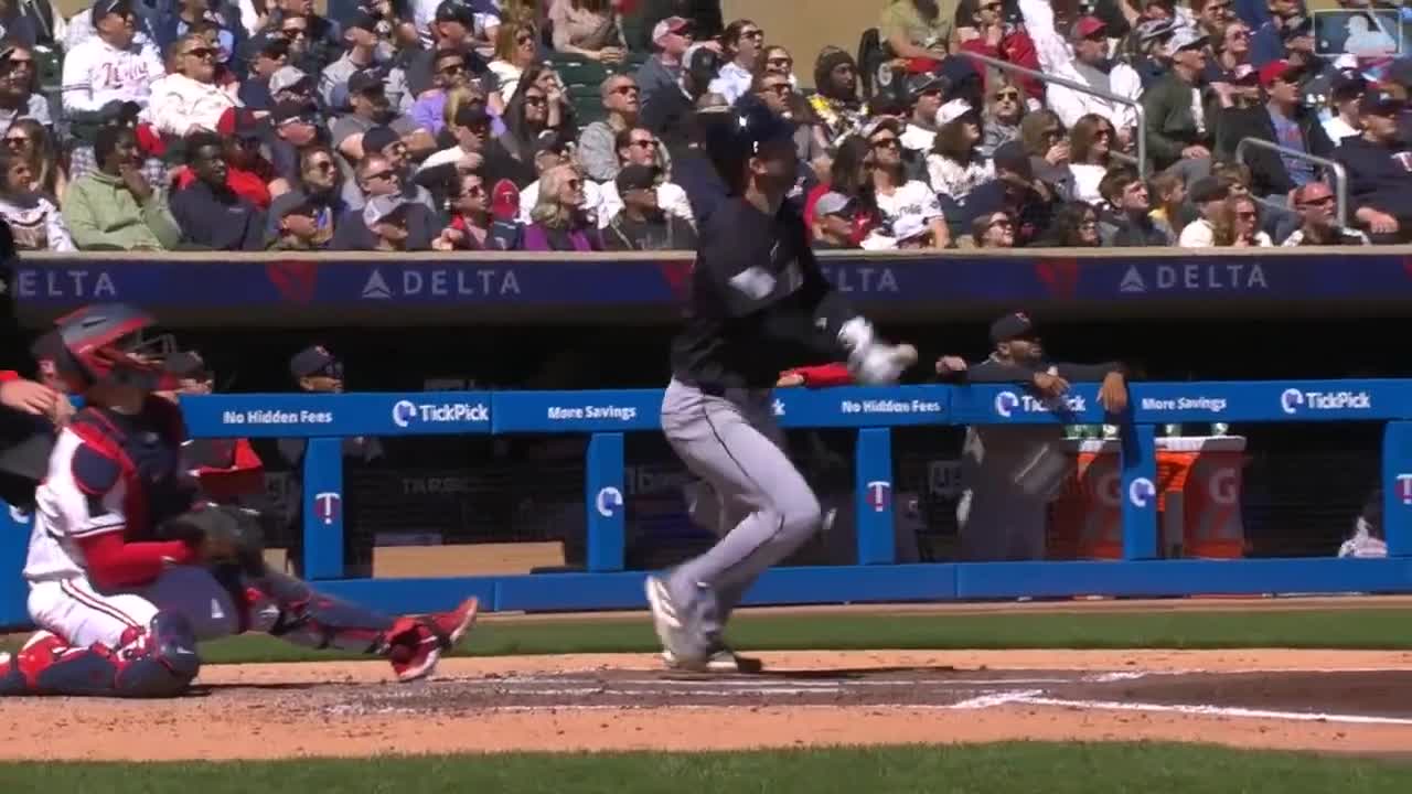 Watch David Fry DRILLS a Three-Run Home Run! | 1st HR of 2024 ...