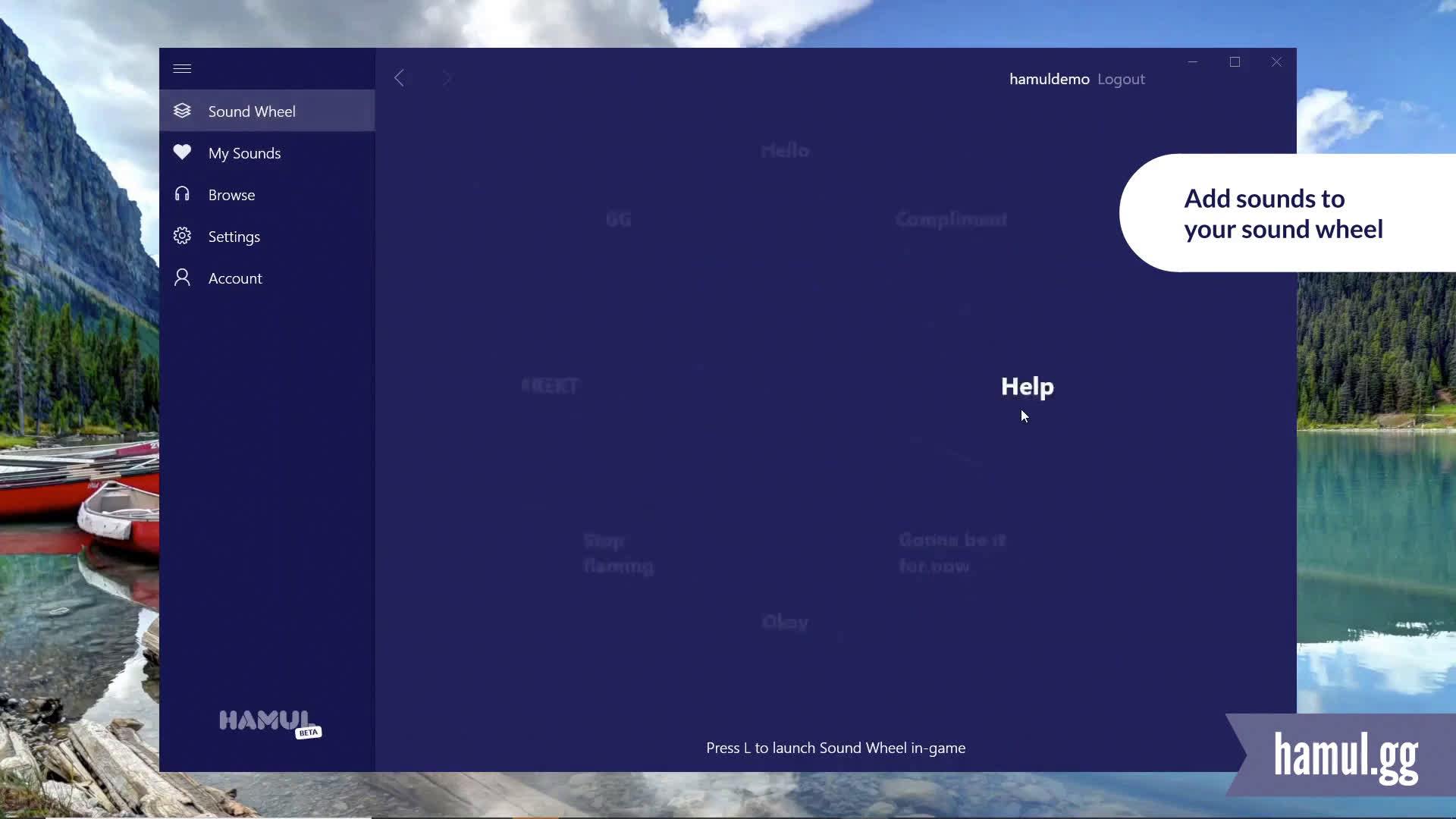 Hamul Beta - Find Your Game Voice