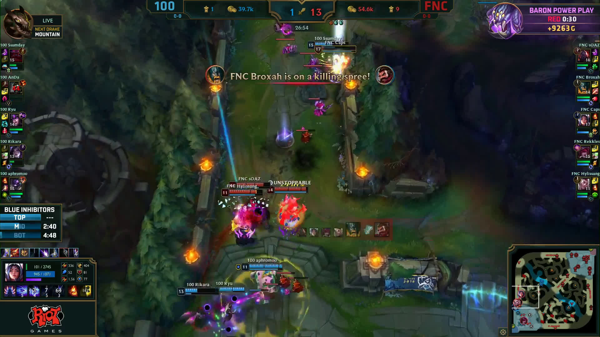 caps outplayed missed by casters