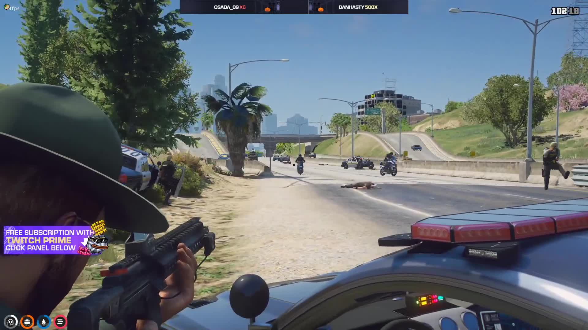 Angels prison transport breakout attempt - Clip from https://www.twitch ...