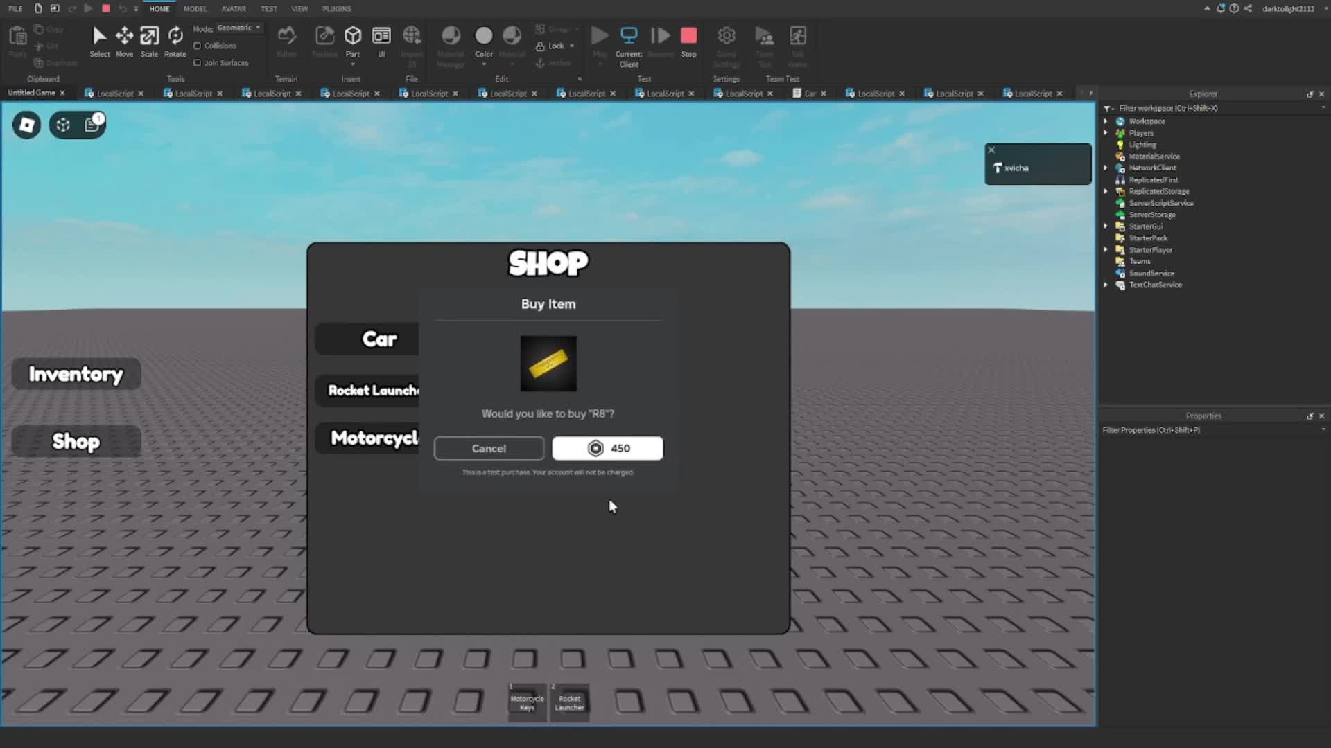 Watch Game Pass Purchases with GUI | Streamable