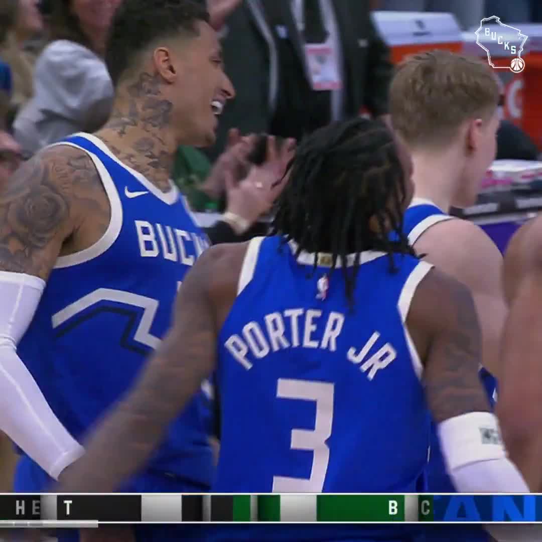 Watch Milwaukee Bucks - Sims' first Bucks bucket is an alley-oop for ...