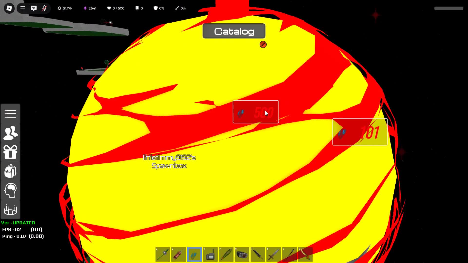 Watch FF surviving bundle of TNT, meteor staff annihilating FF ...