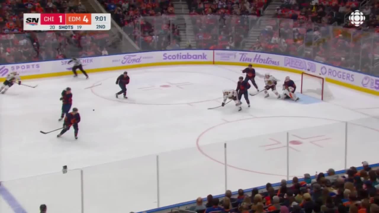 McDavid hit