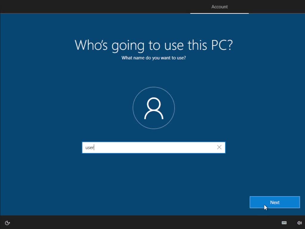 OOBE Win10
