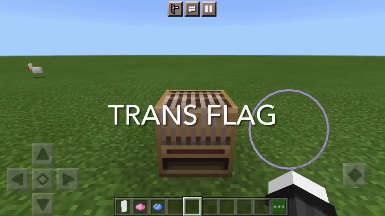 Making Pride Flags in Minecraft