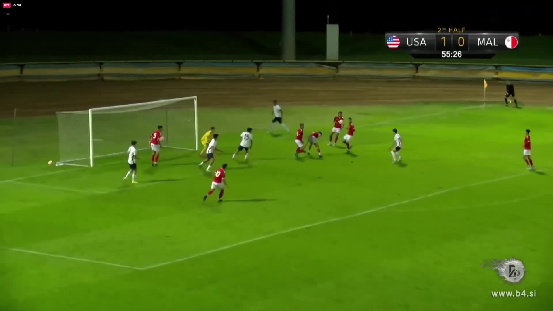 Esmir Bajraktarevic - USA 2 - 0 Malta