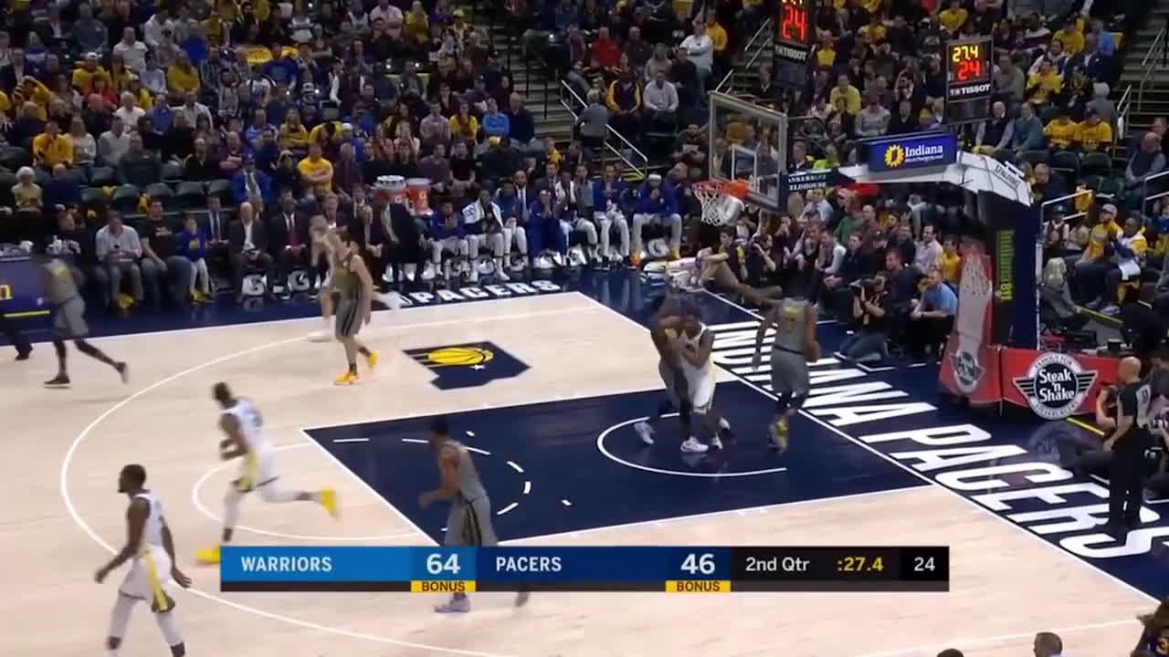 Golden State Warriors vs Indiana Pacers Full Game Highlights _ 01_28 ...