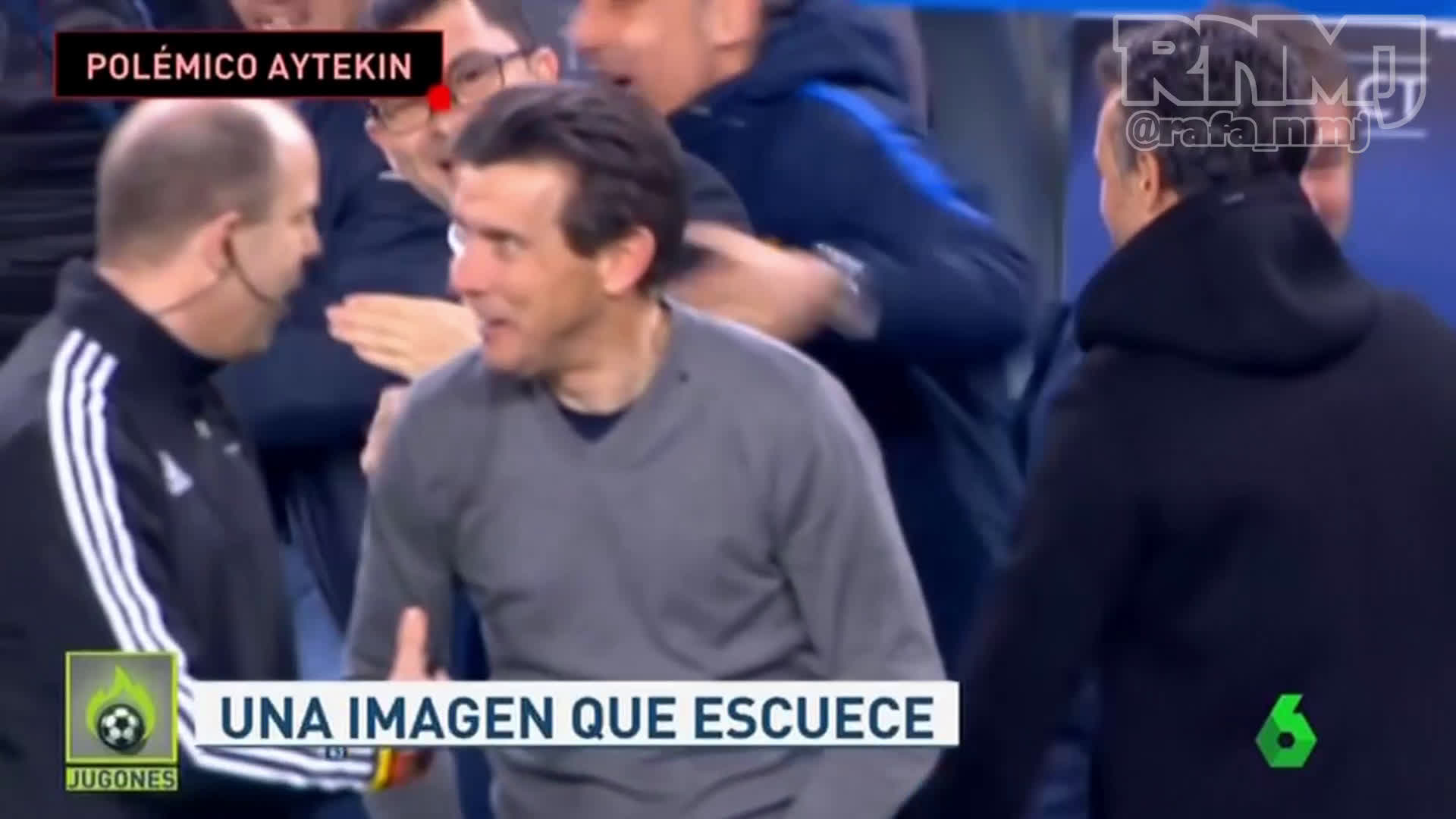 Unzué Cuarto Arbitro FCB-PSG