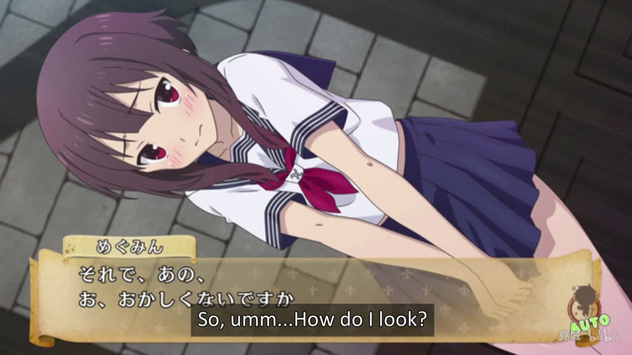 Watch Konosuba VN Megumin fifth reward scene subbed | Streamable