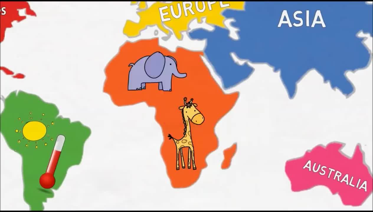 The Seven Continents Song | Silly School Songs