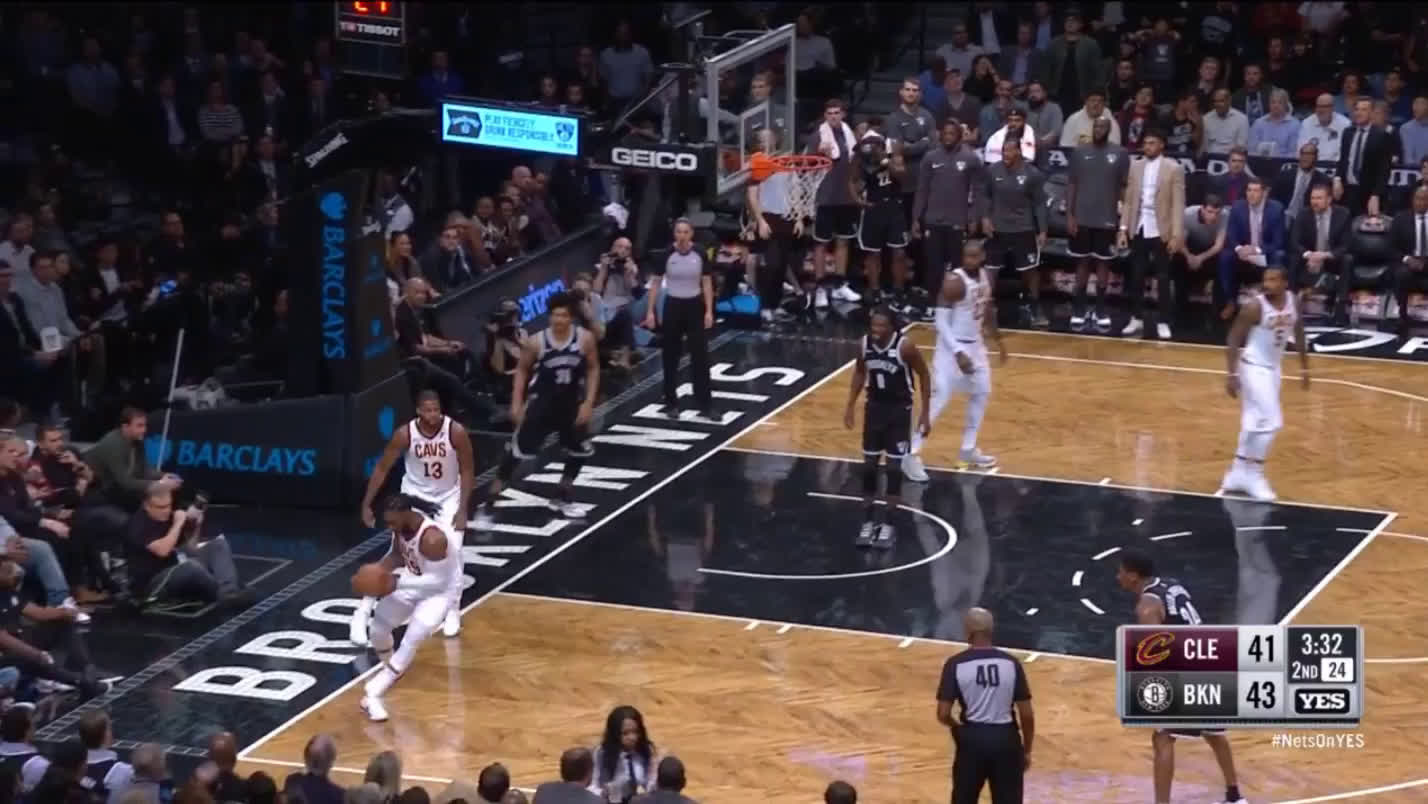 LeBron doing LeBron things