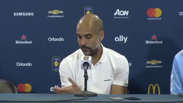 Pep post-match interview