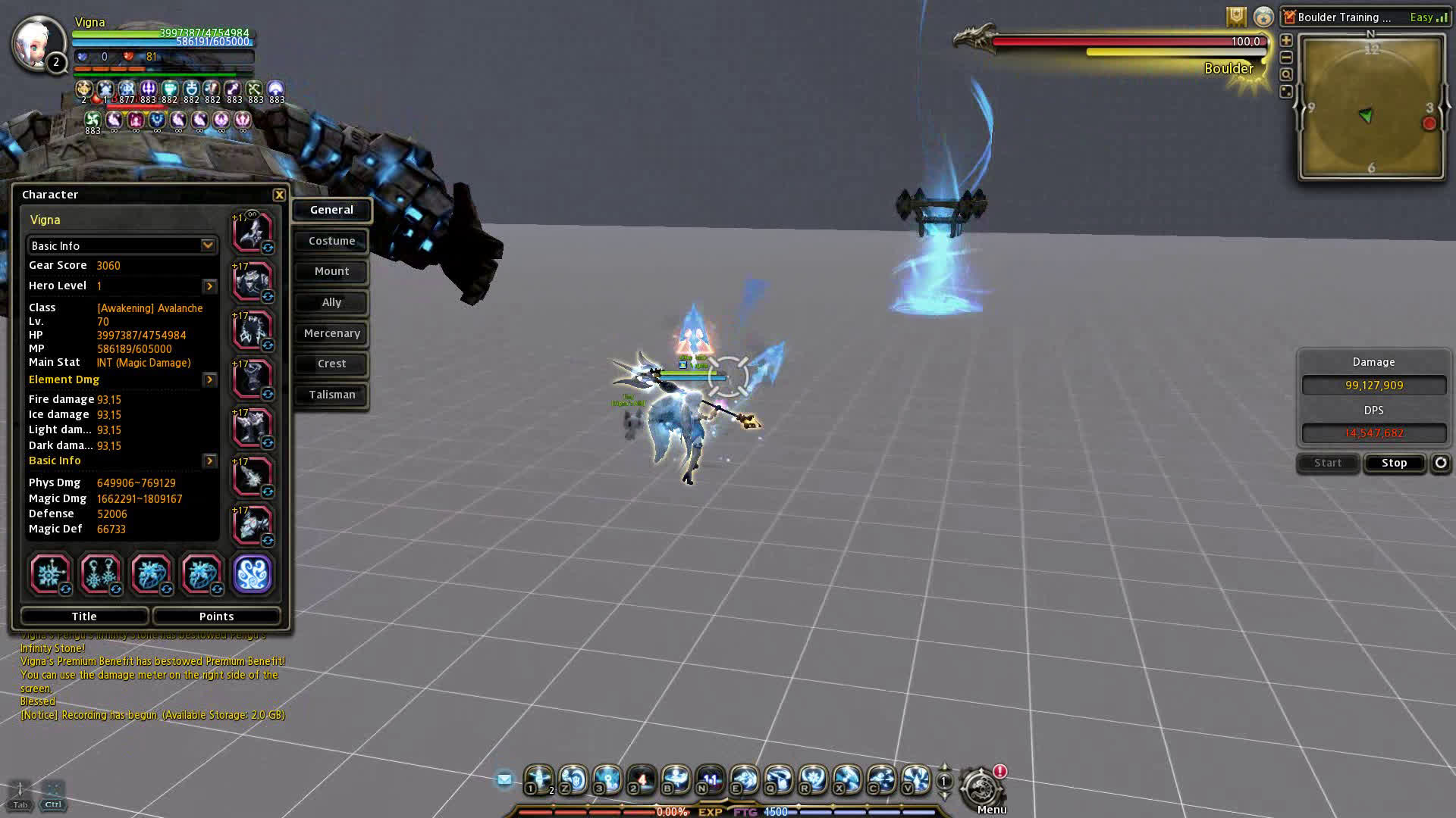 Crystal Shooter Attack Buff