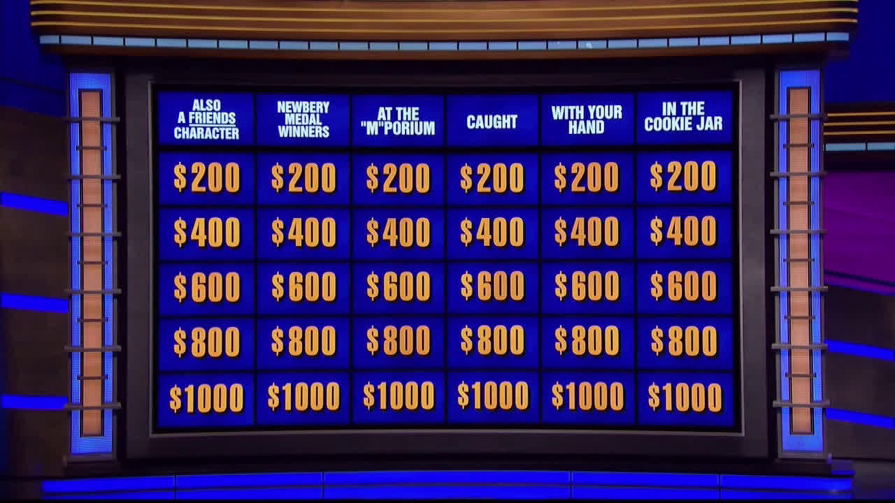 Watch "Friends" on Jeopardy, 10/16/2017 | Streamable