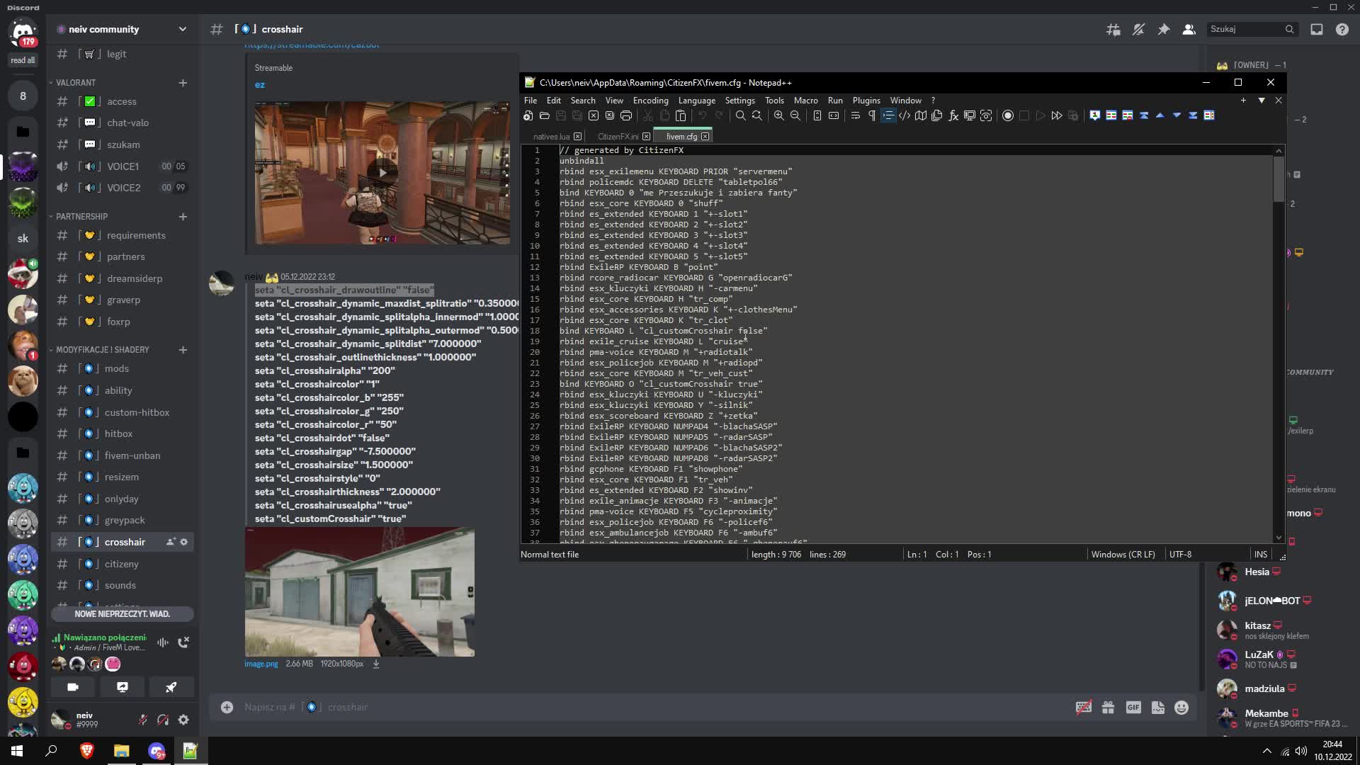 custom crosshair | discord.gg/neiv