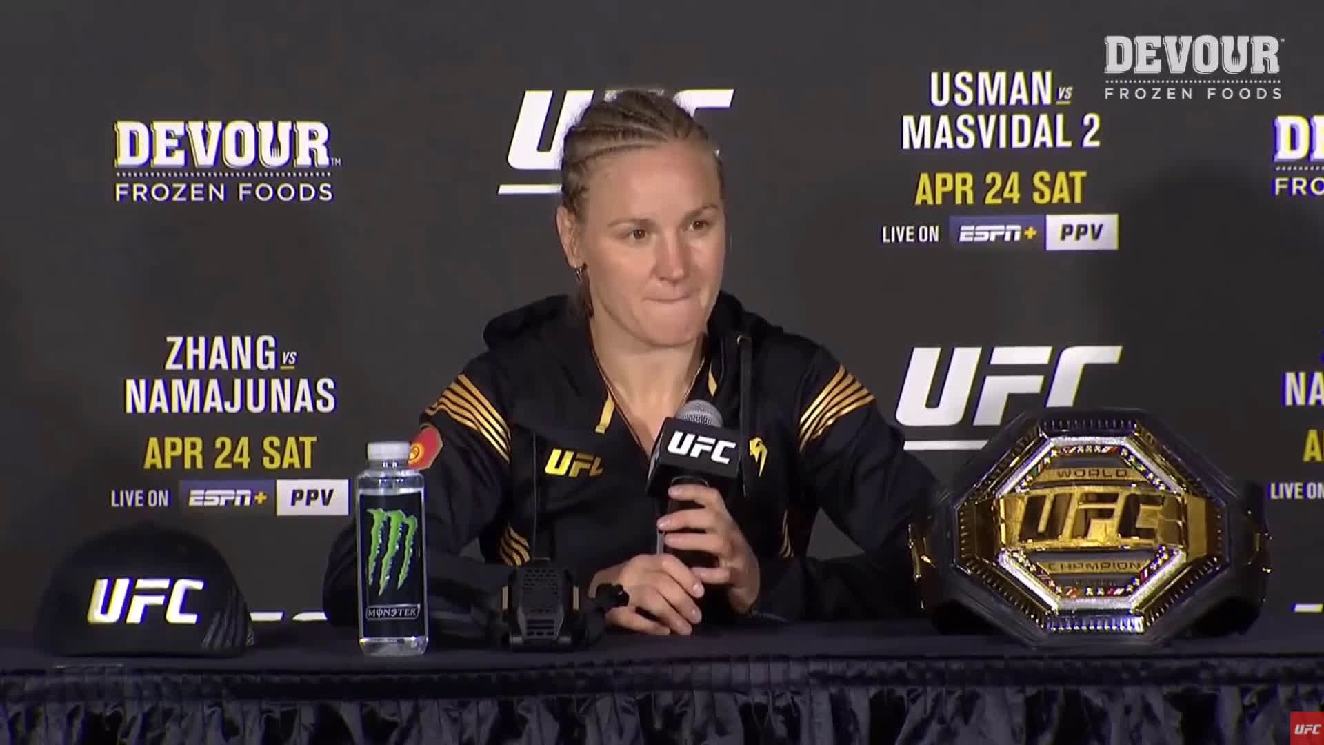 Valentina on her future in the UFC