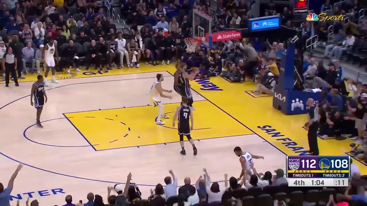 Watch Final 3:02 MUST-SEE ENDING Kings vs Warriors! | October 18, 2023 | Streamable