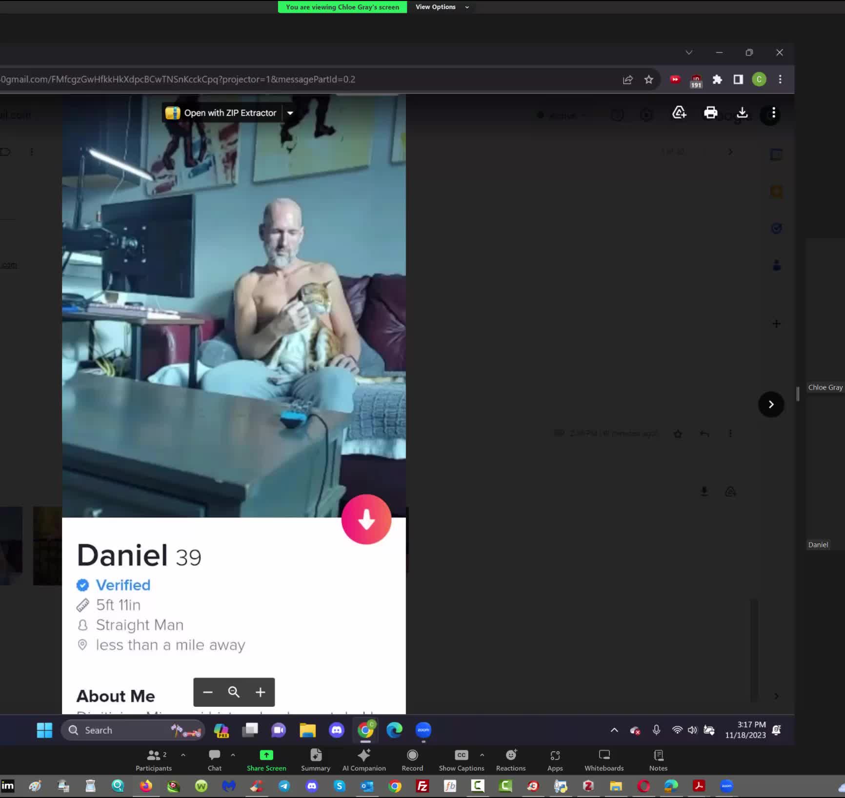 Watch 2023-11-18 - Chloe proves vaginas accomodate with time | Streamable