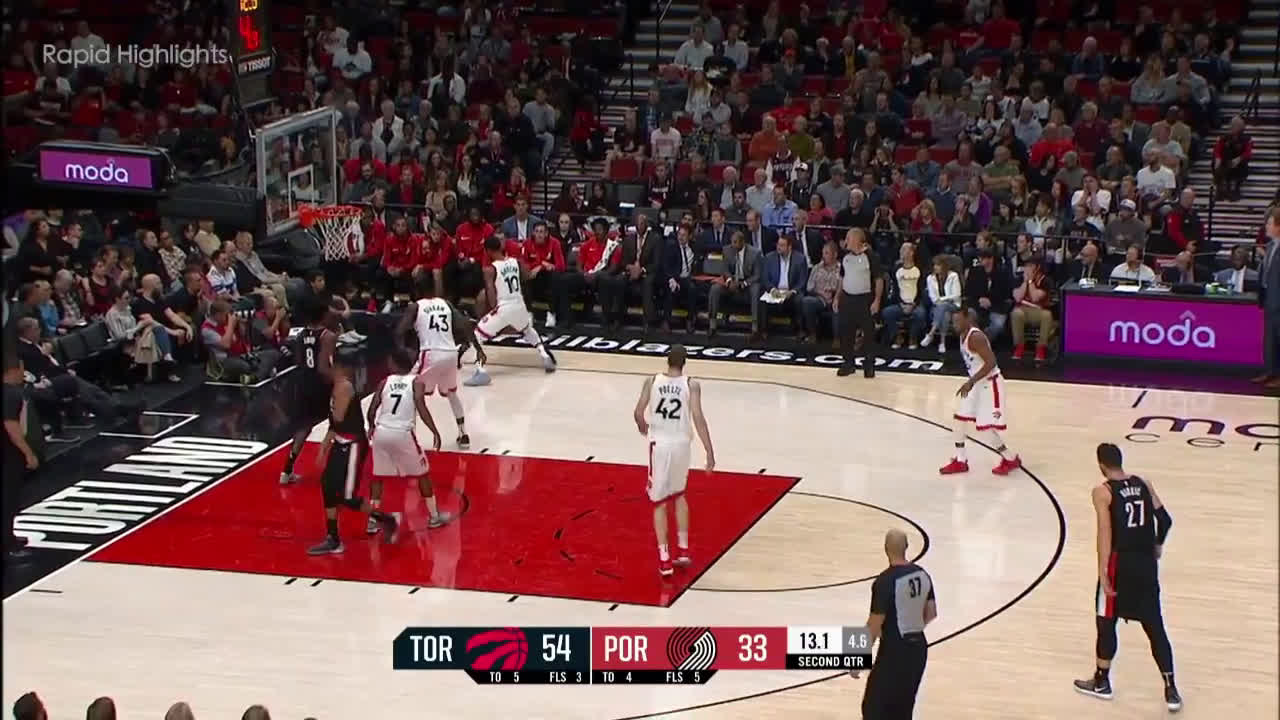 Toronto Raptors vs Portland Trail Blazers - Full Game Highlights - Oct ...