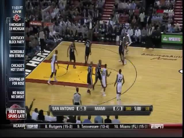 Watch After struggling in the first half, LeBron goes nuclear in the ...