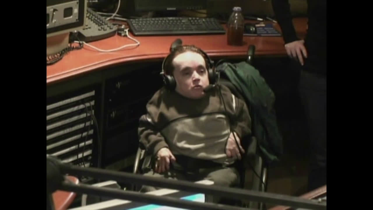 Eric the Midget's only in-studio appearance on The Wrap-Up Show