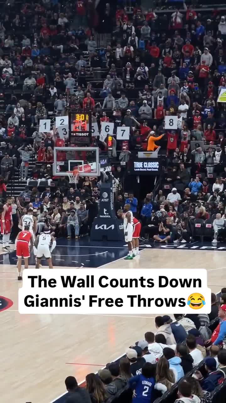 Watch The Wall Giannis free throws | Streamable